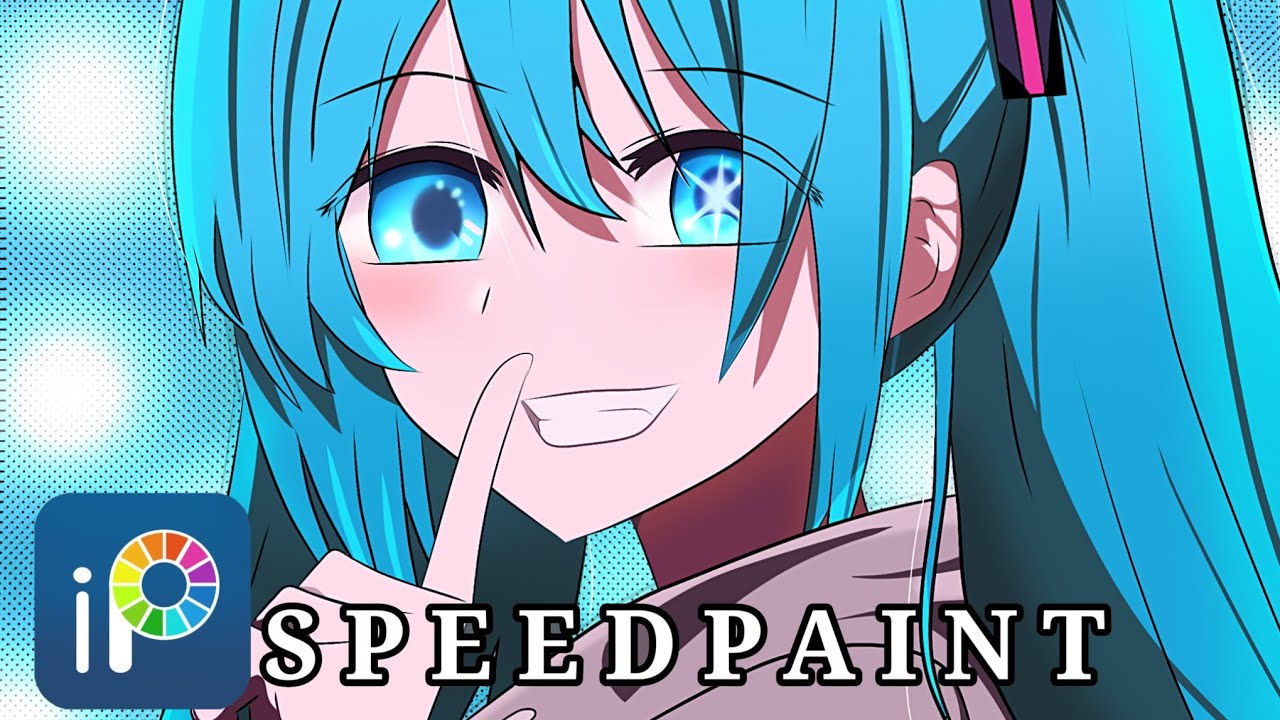 [Ibis Paint] SpeedPaint Miku Hatsune // Vocaloid // Oshi No Ko - YouTube