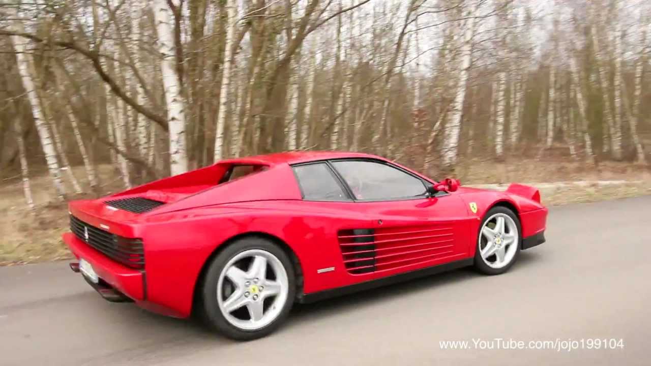 Ferrari Testarossa Exhaust Sound - YouTube