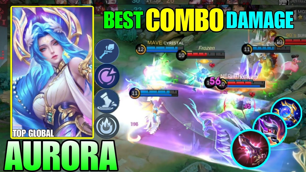 Aurora Build and Emblem 2025 pt.240 - Build Top 1 Global Aurora ~ MLBB ...