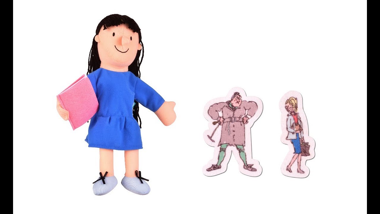 Roald Dahl® Matilda Hand and Finger Puppet Set! - YouTube