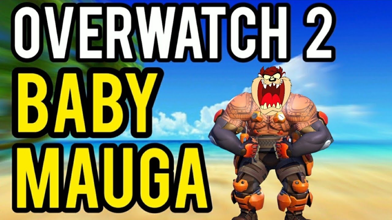 Baby Mauga Is So CUTE 😍 (Little Tasmanian) 🤣 Overwatch 2 April Fools # ...