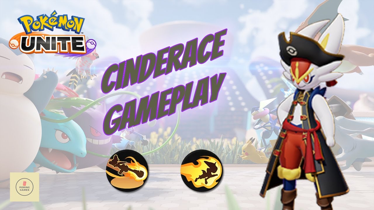 Blaze Kick And Flame Charge Build! - Cinderace Gameplay | Pokemon Unite ...