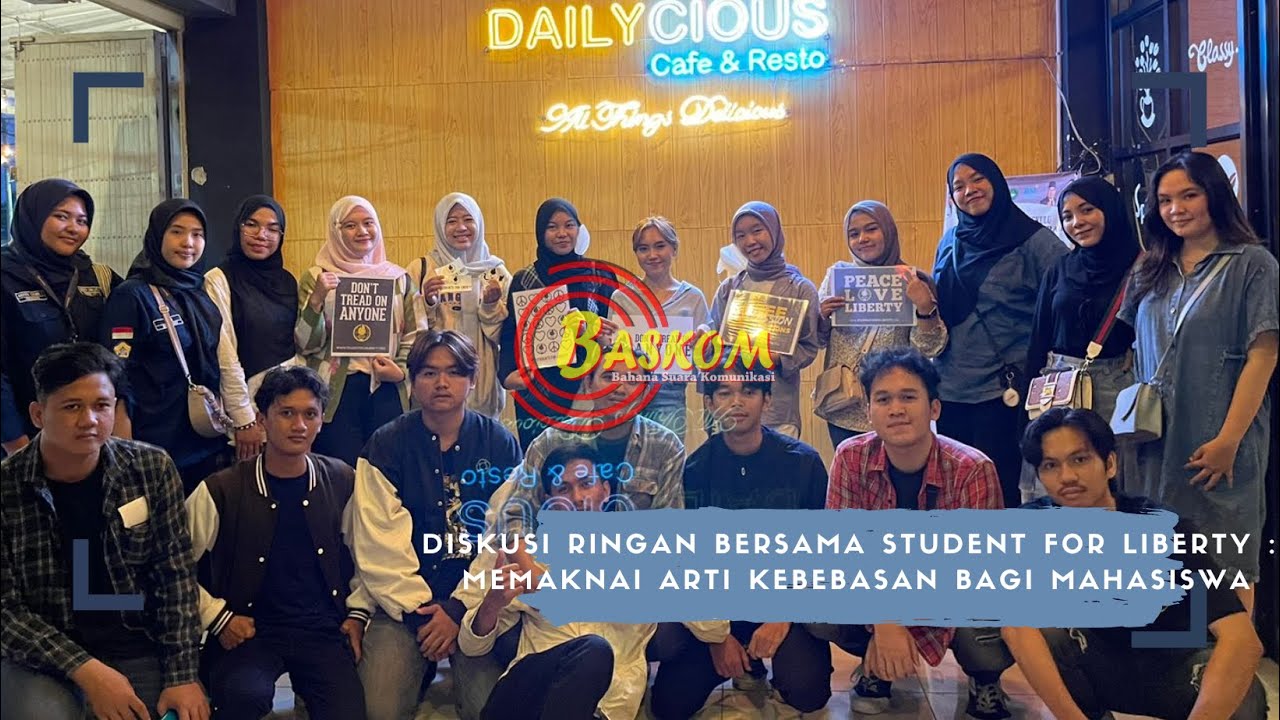 Diskusi Ringan Bersama Student For Liberty : Memaknai Arti Kebebasan Bagi Mahasiswa - YouTube
