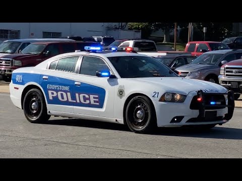 Eddystone Police Department 23-21 & 23-25 Responding 10-15-20 - YouTube