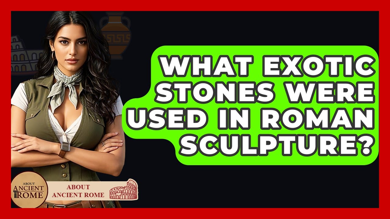 What Exotic Stones Were Used In Roman Sculpture? - All About Rome - YouTube