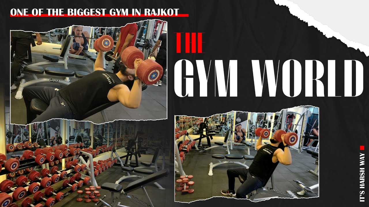 The Gym World Rajkot | Rajkot Gym | Gym Vlog | Gym vlog india | Gym ...