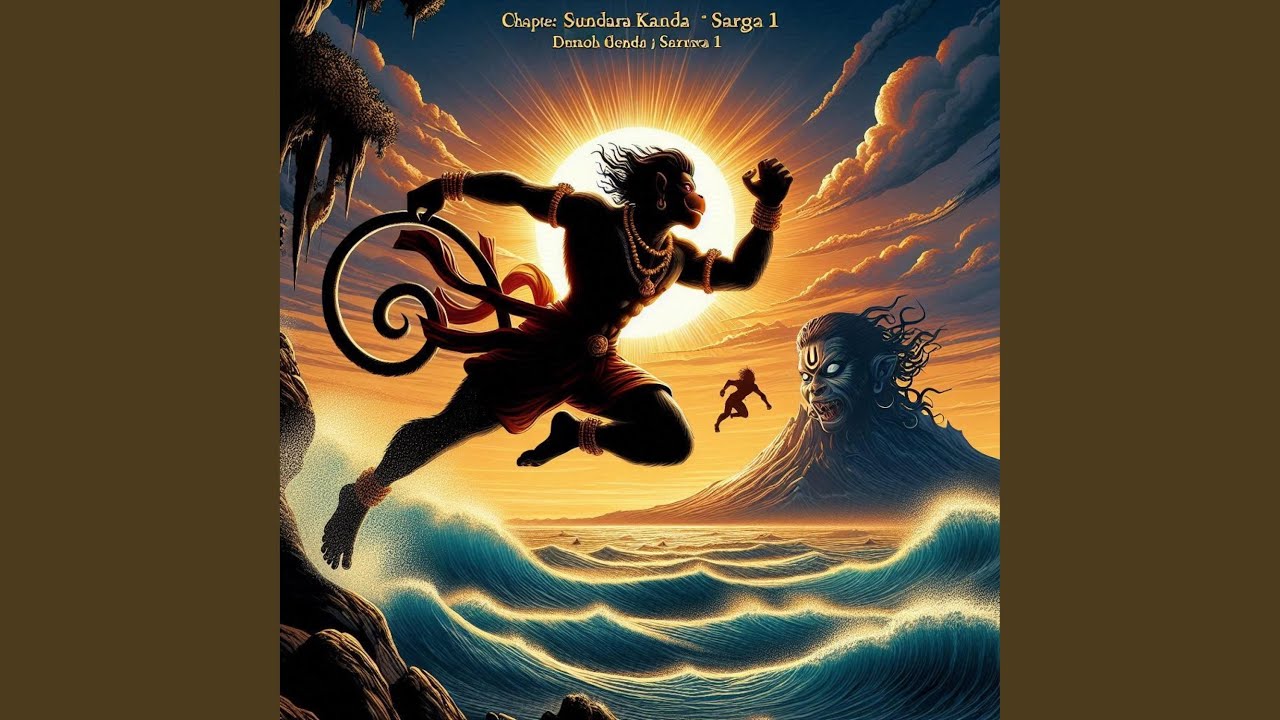 Hanuman Overcomes Demon Simhika and Reaches Lanka - YouTube