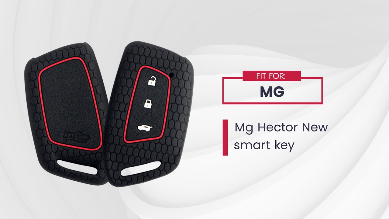 Keycare silicone key cover compatible for Morris Garages MG Hector new ...