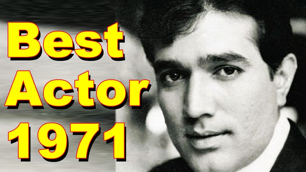 Filmfare Awards For Best Actor In 1971 - Rajesh Khanna - YouTube