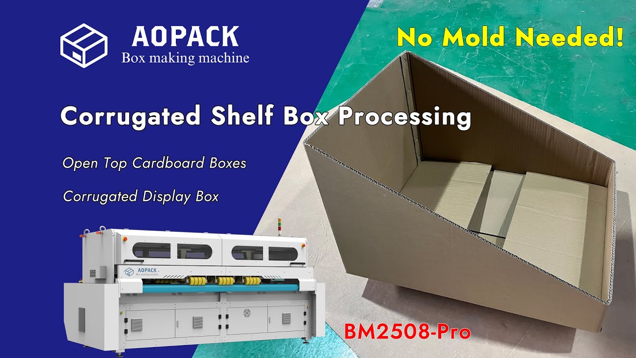 Angled Roll Side Tray | Open Top Cardboard Boxes | Corrugated Display ...