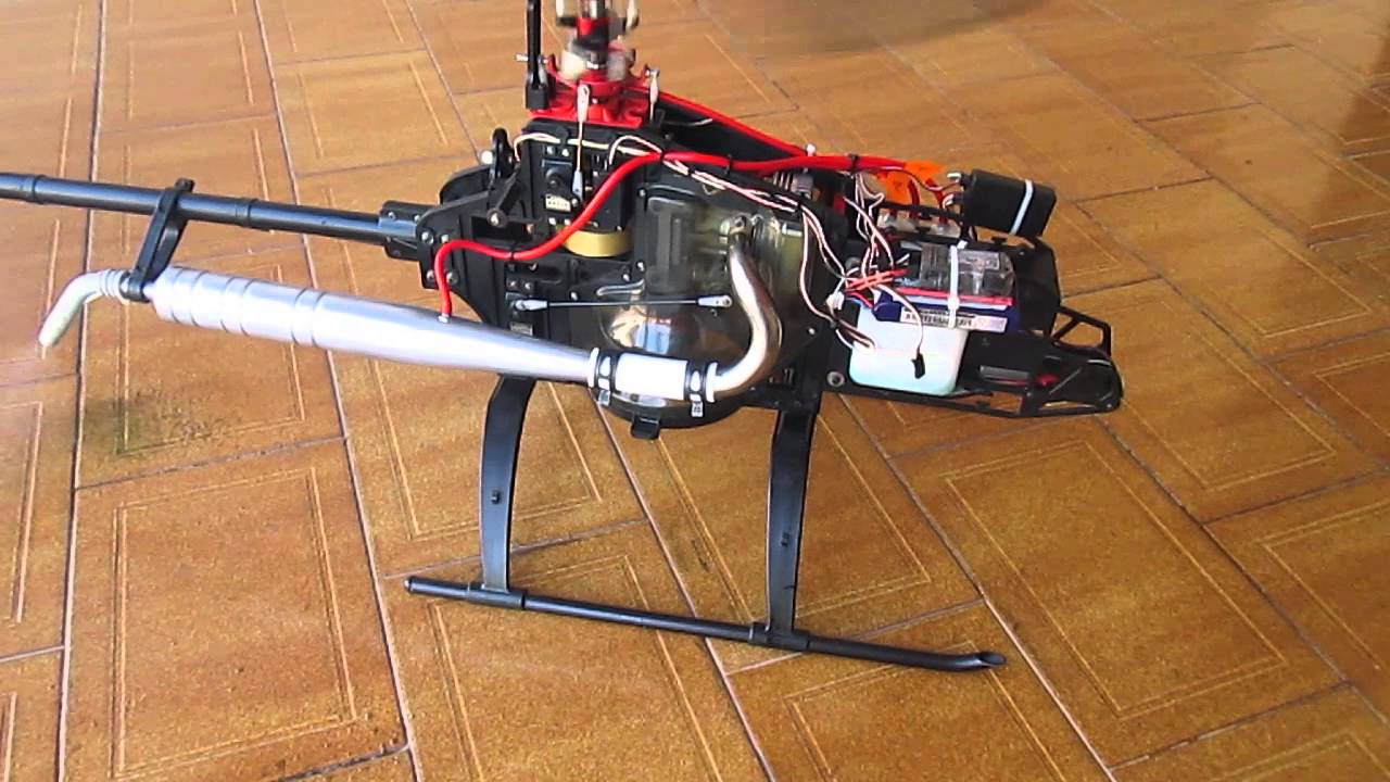 Helimodelo vario sky fox,motor os max 61,,tiete-sp - YouTube
