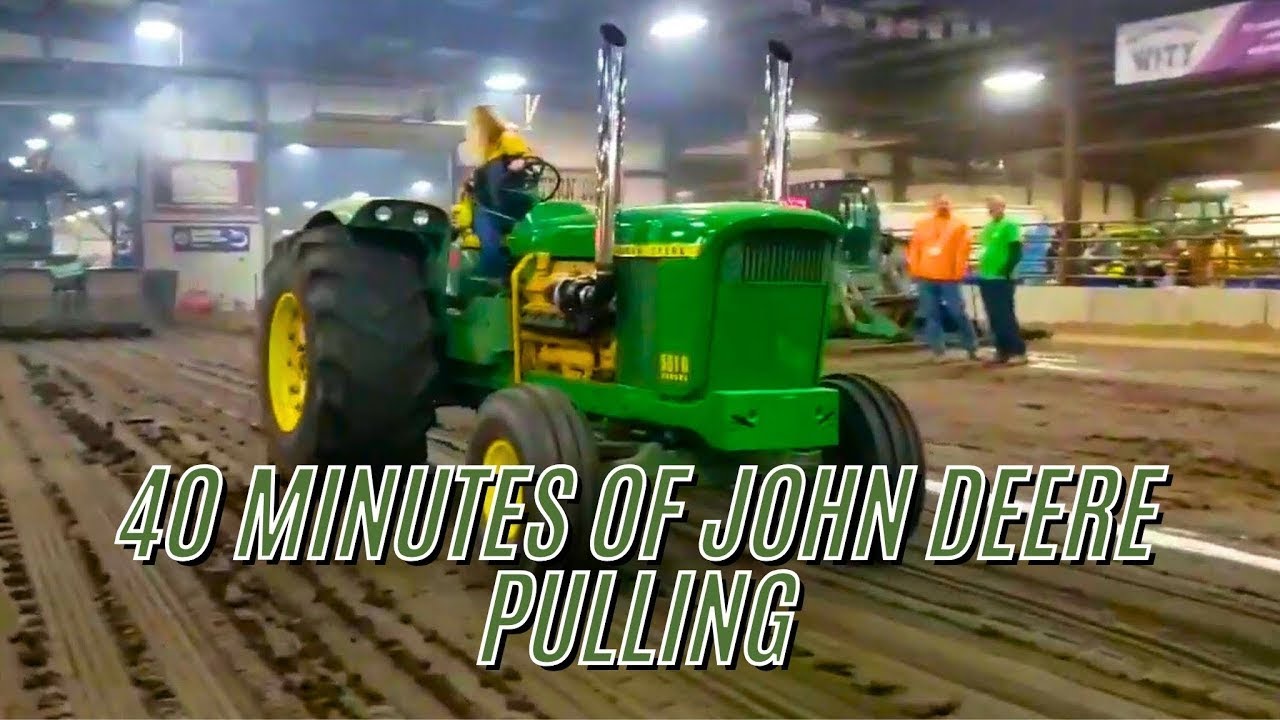 EPIC John Deere Tractor Pulling Action! - YouTube