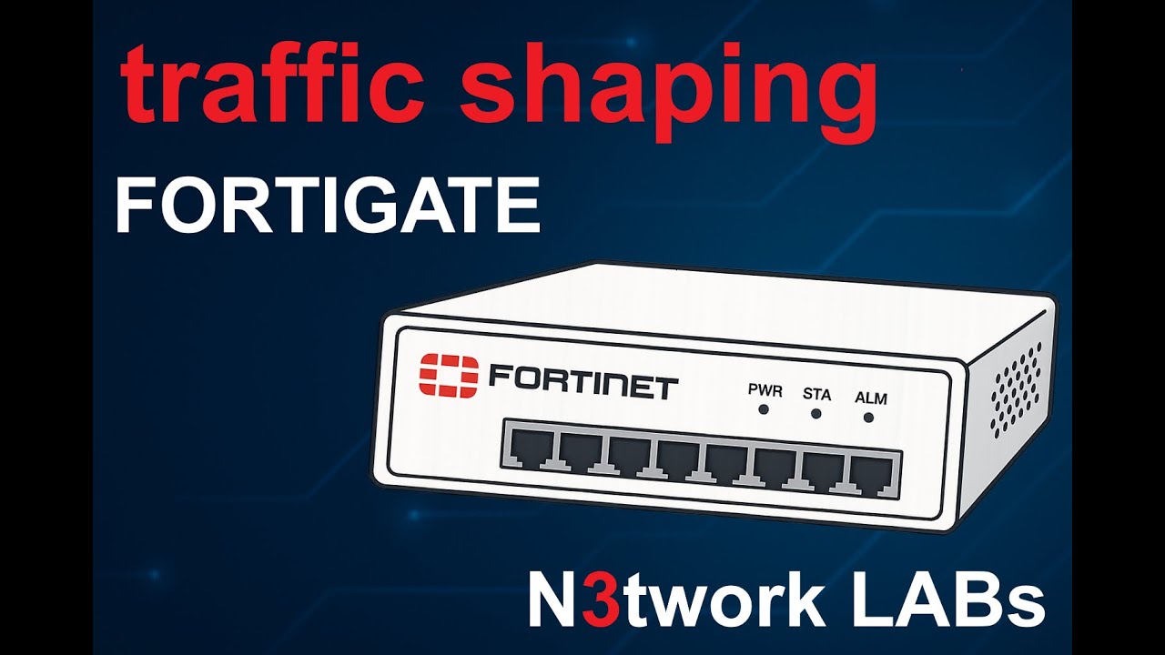 Cómo configurar Traffic Shaping en FortiGate | Controla el ancho de ...