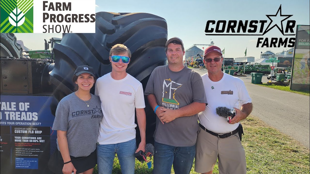 Cole The Cornstar & Daddy Cornstar @ Titan Tire Both Farm Progress Show ...