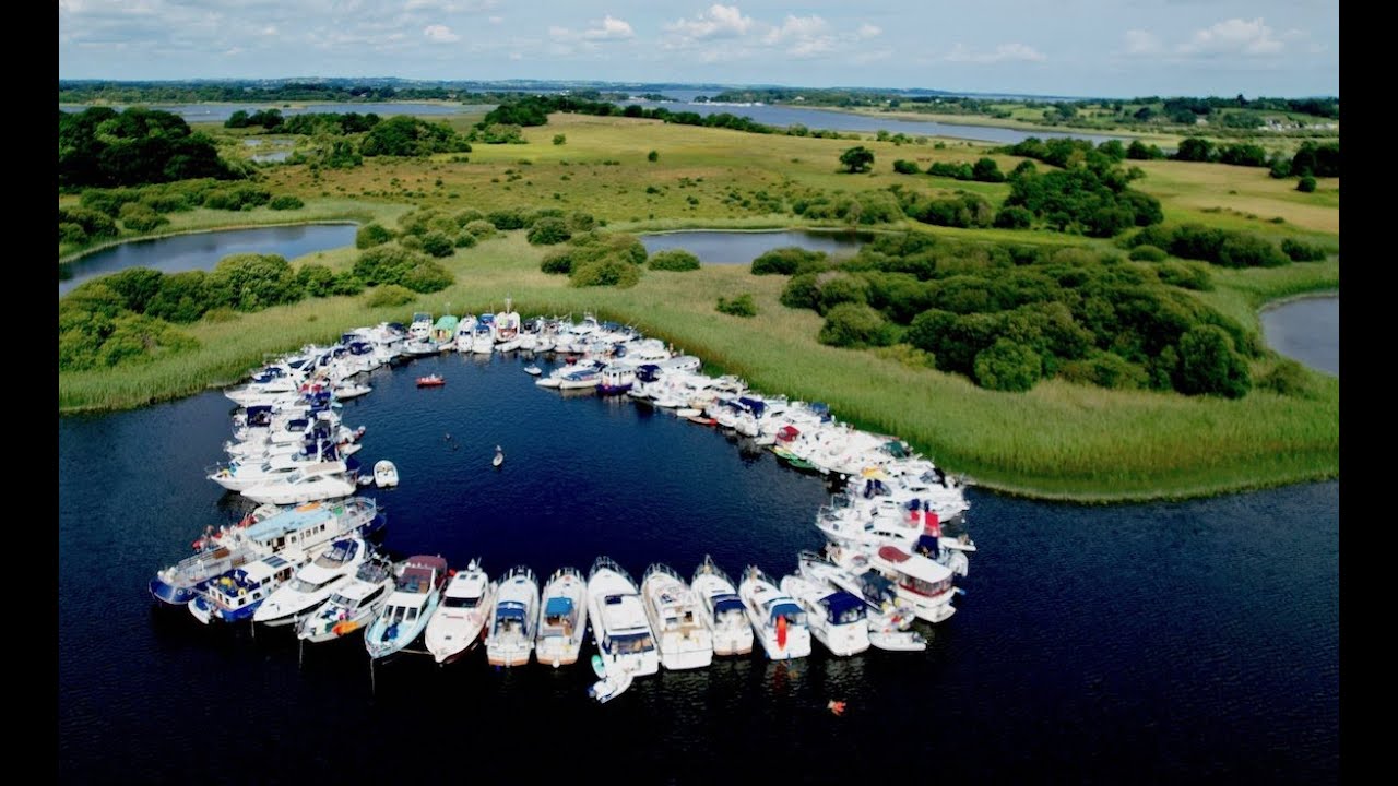 Shannon Boat Rally Sunflower Raft Rosette at anchor 2022 - YouTube