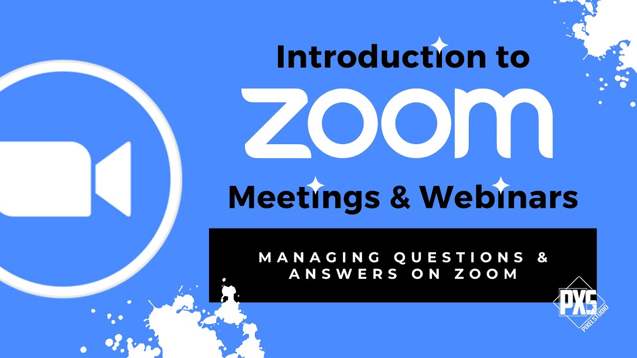 Introduction to Zoom, Part 4: Managing Questions & Answers On Zoom ...