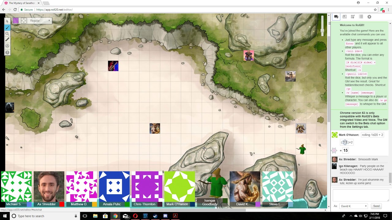 DnD Session (1/3) 02 11 2018 - YouTube