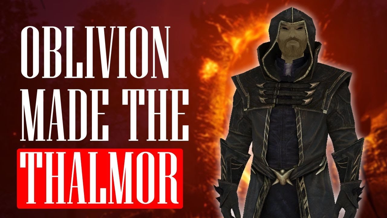 How The Oblivion Crisis Made The Thalmor - Elder Scrolls Lore - YouTube