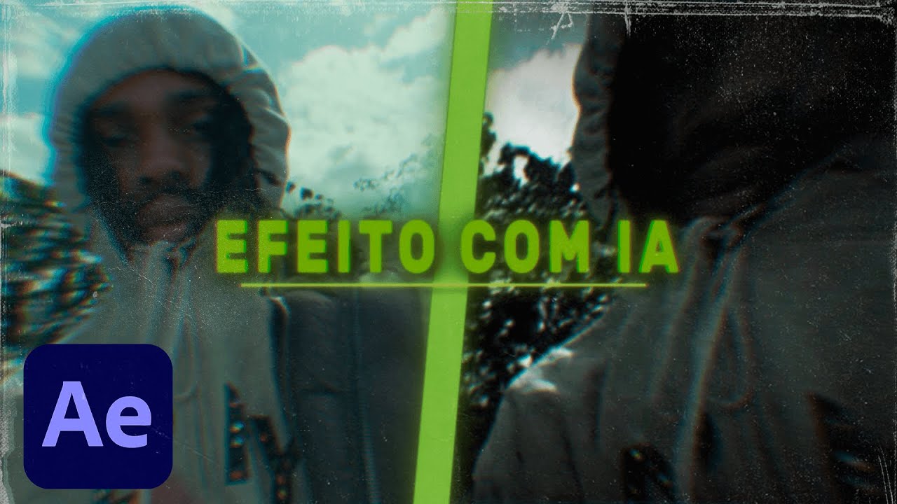 Como fazer efeito usando IA no After Effects! - YouTube