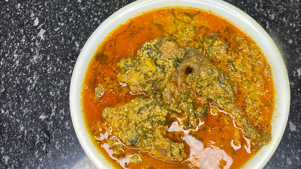 Ukazi soup! Let’s make ukazi soup with Egusi #egusisoup #bread # ...