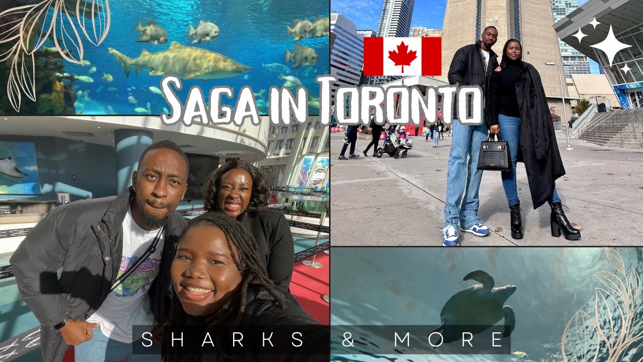 Saga in Toronto, Canada! Let's Explore the City | Ripley's Aquarium and ...