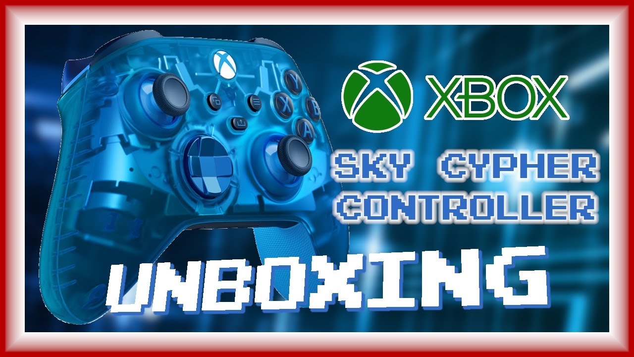 Xbox Sky Cypher Controller UNBOXING - YouTube