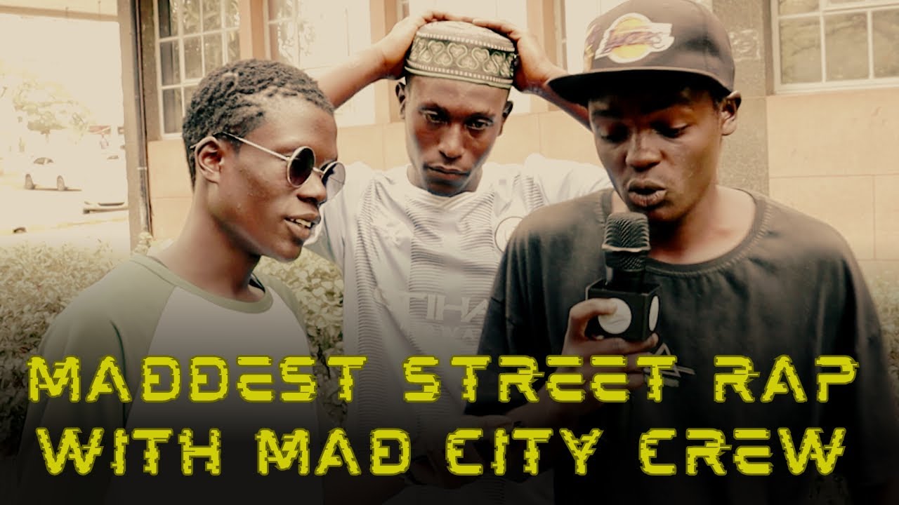 MAD CITY RAP CREW ! FLEXING REAL RAW TALENT IN THE STREETS OF KISUMU ...