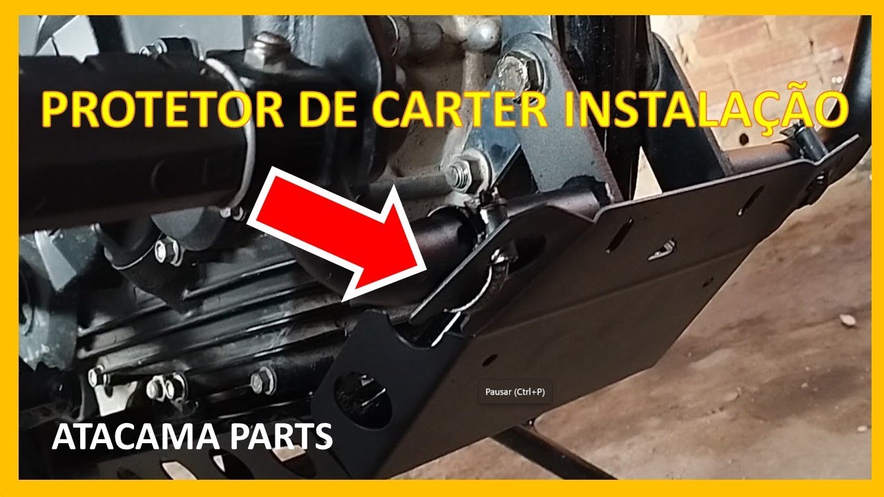 PROTETOR DE CARTER CROSSER 150 | Atacama Parts - YouTube