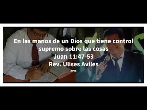 En las manos de Dios que tiene control supremo sobre las cosas -Rev ...