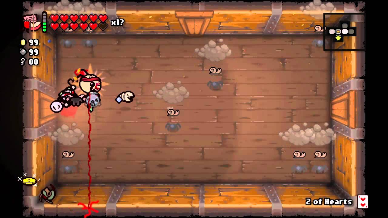 Binding of Isaac Rebirth ipecac, chocolate milk, and fire mind - YouTube