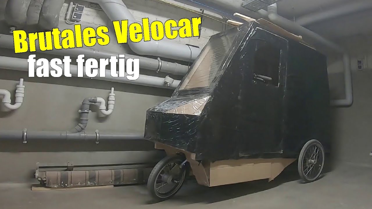 Scooter Trike - Velocar E-Bike Camper ( Fahrradwohnwagen / Wohnmobil ...