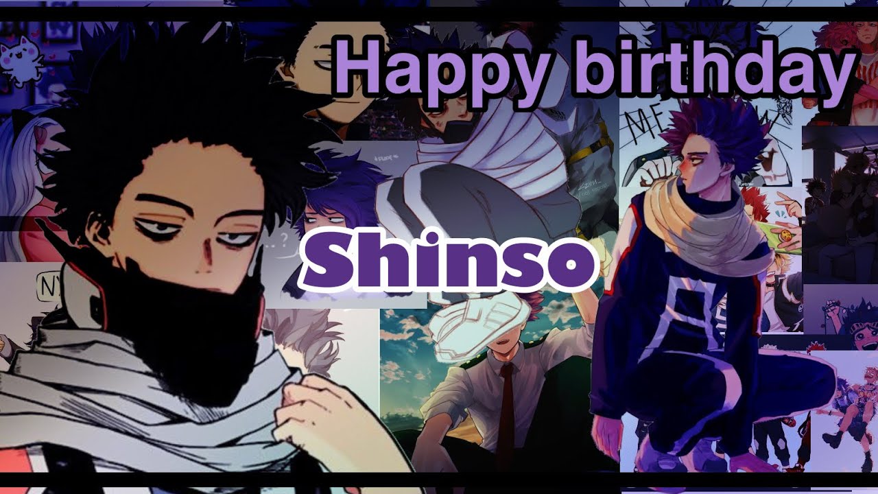 || Happy birthday Shinso🥳🎂💜💜|| - YouTube