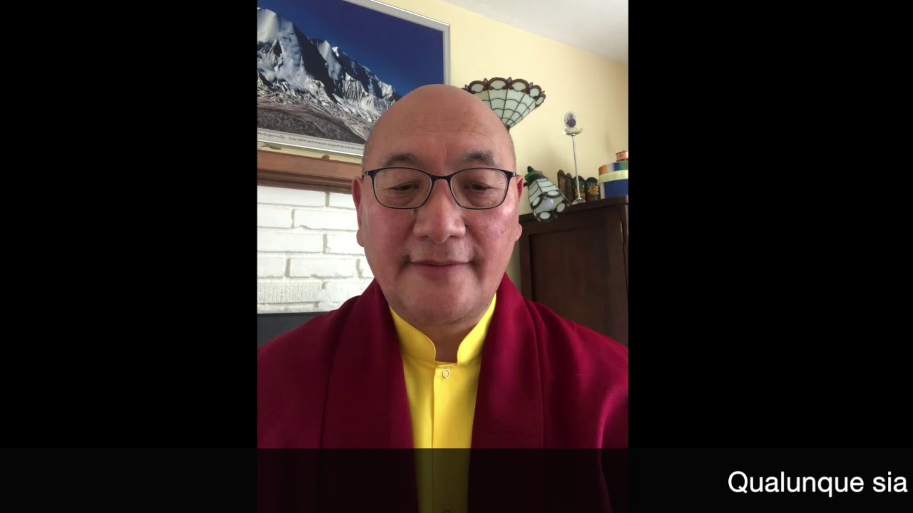 Messaggio del ven. Sogan Rinpoche in relazione al covid-19 - YouTube