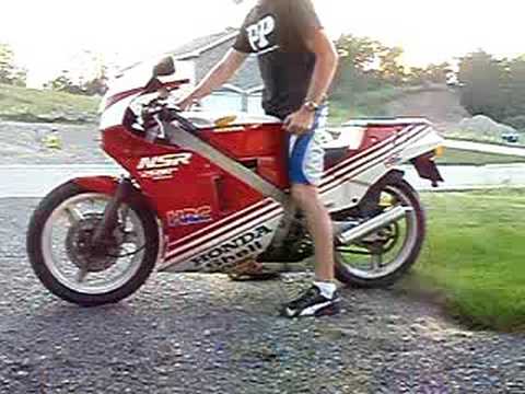1986-87 Honda NSR250R MC16 GP bike - YouTube