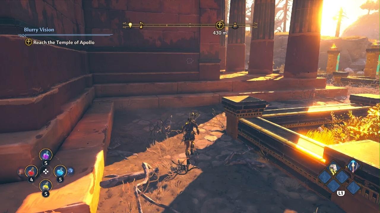 Immortals Fenyx Rising - Puzzle - Satyr Armor Set Chest - YouTube