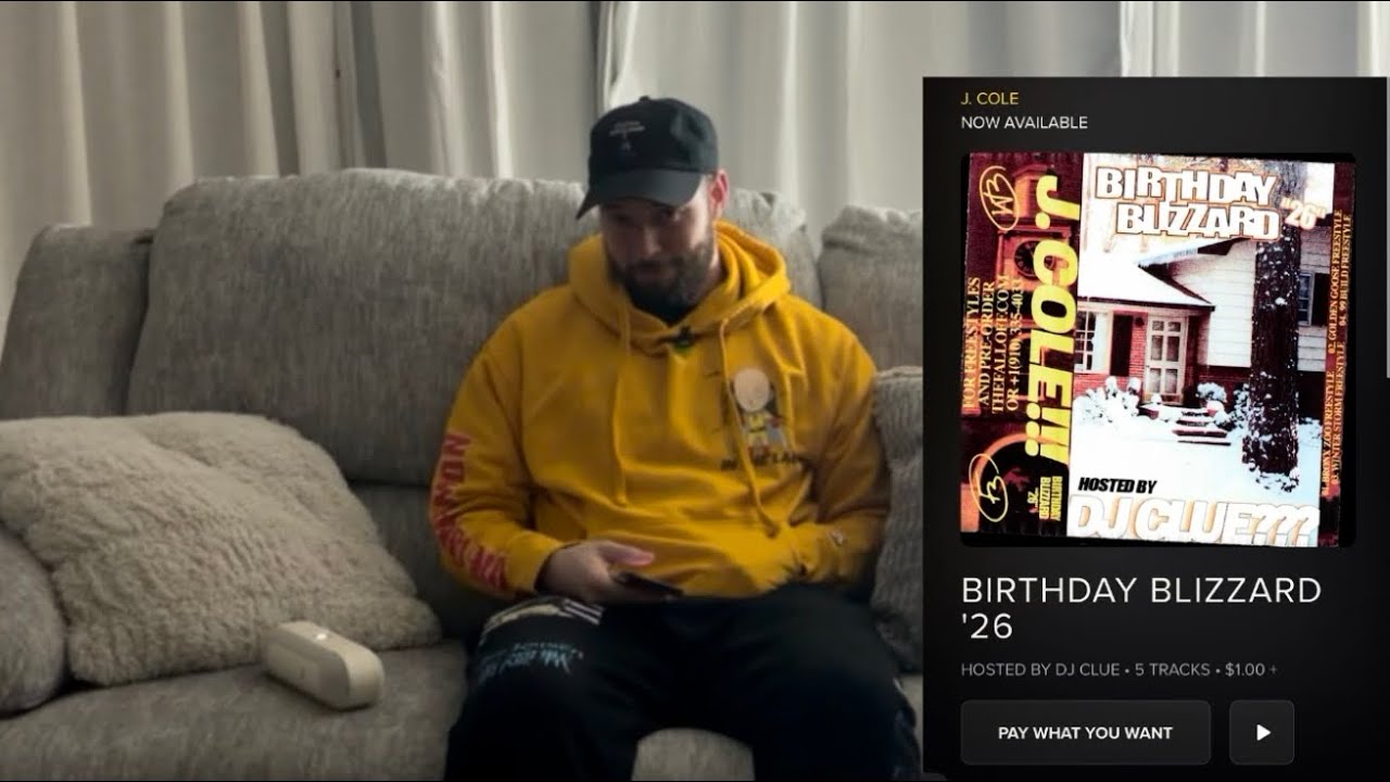 J Cole - Birthday Blizzard 26 reaction !!! Best rapper or not ? - YouTube