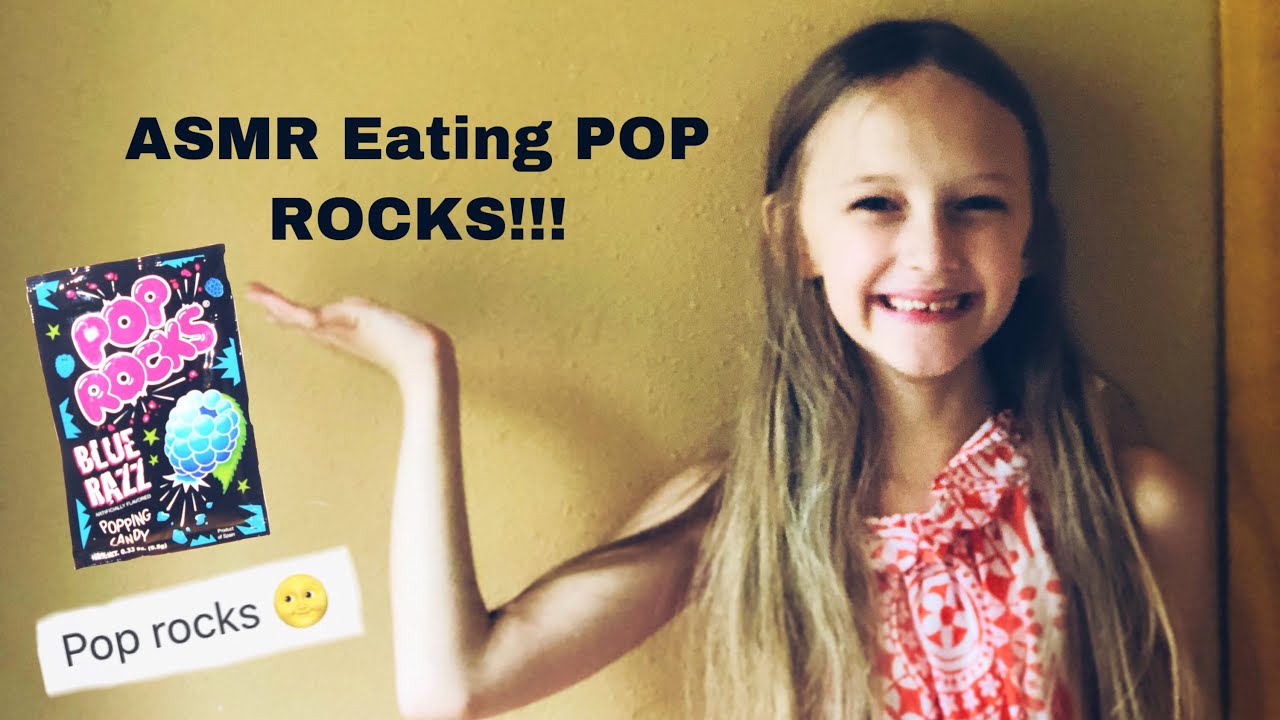 ASMR Eating Pop-Rocks || Popping Mouth Sounds And Hand Movements - YouTube