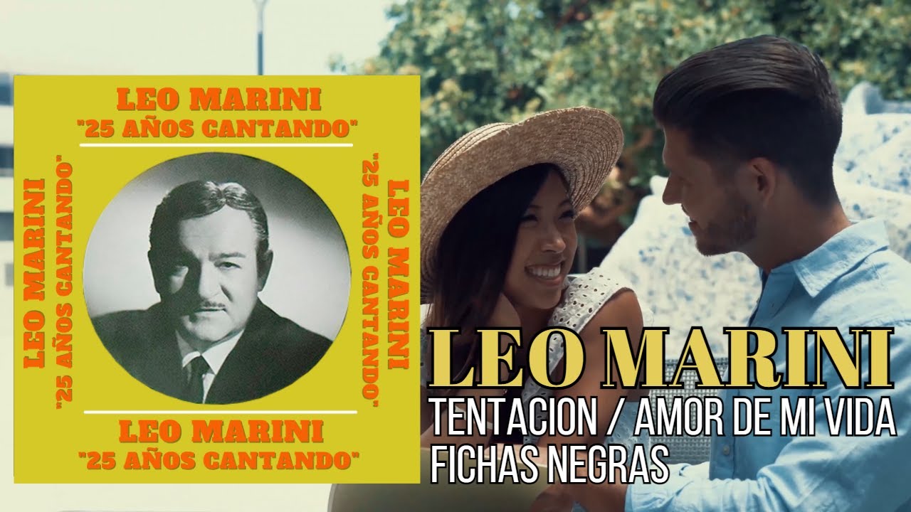 LEO MARINI - TENTACION/ AMOR DE MI VIDA/ FICHAS NEGRAS Album 25 Años ...