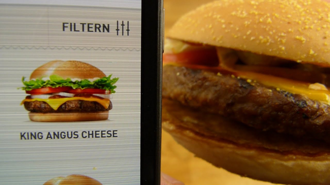 Burger King - King Angus Cheese (Gold Collection) - YouTube