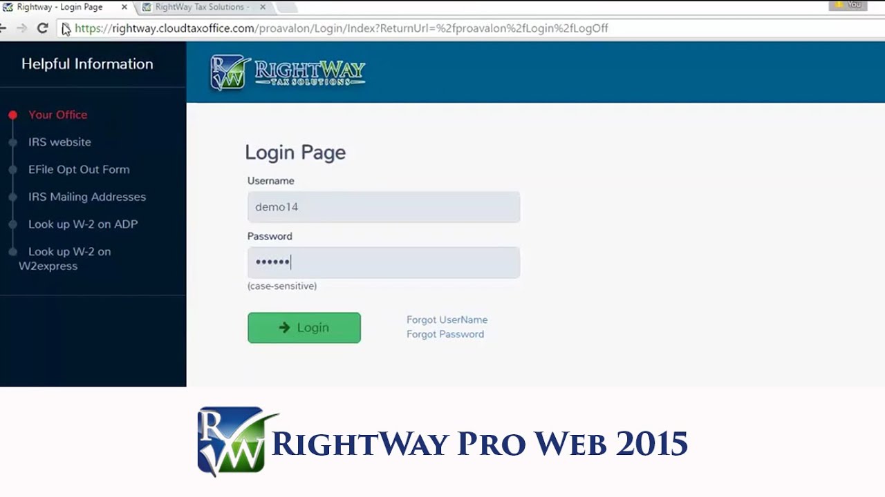 Rightway Pro Web 2015 - YouTube