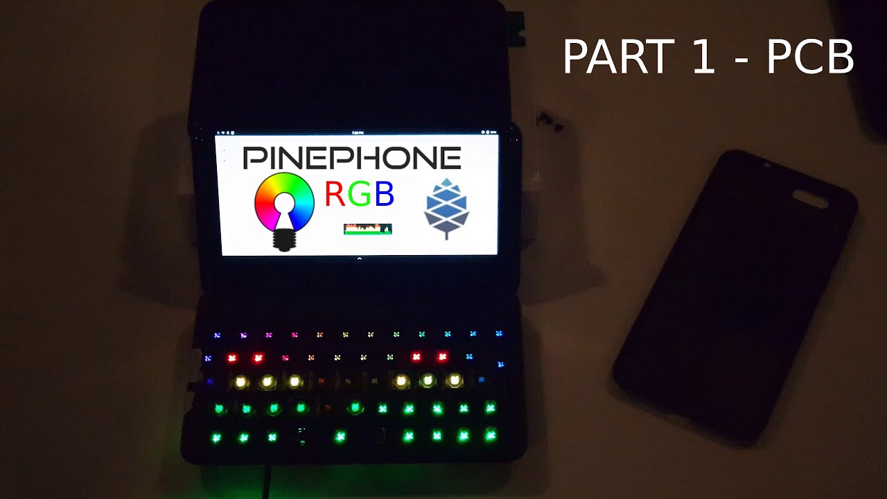 PinePhone Keyboard RGB - Part 1: PCB Design - YouTube