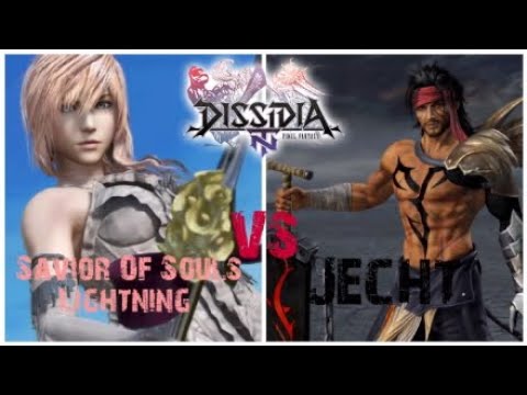 Dissidia NT Lightning vs Jecht 1v1 match - YouTube