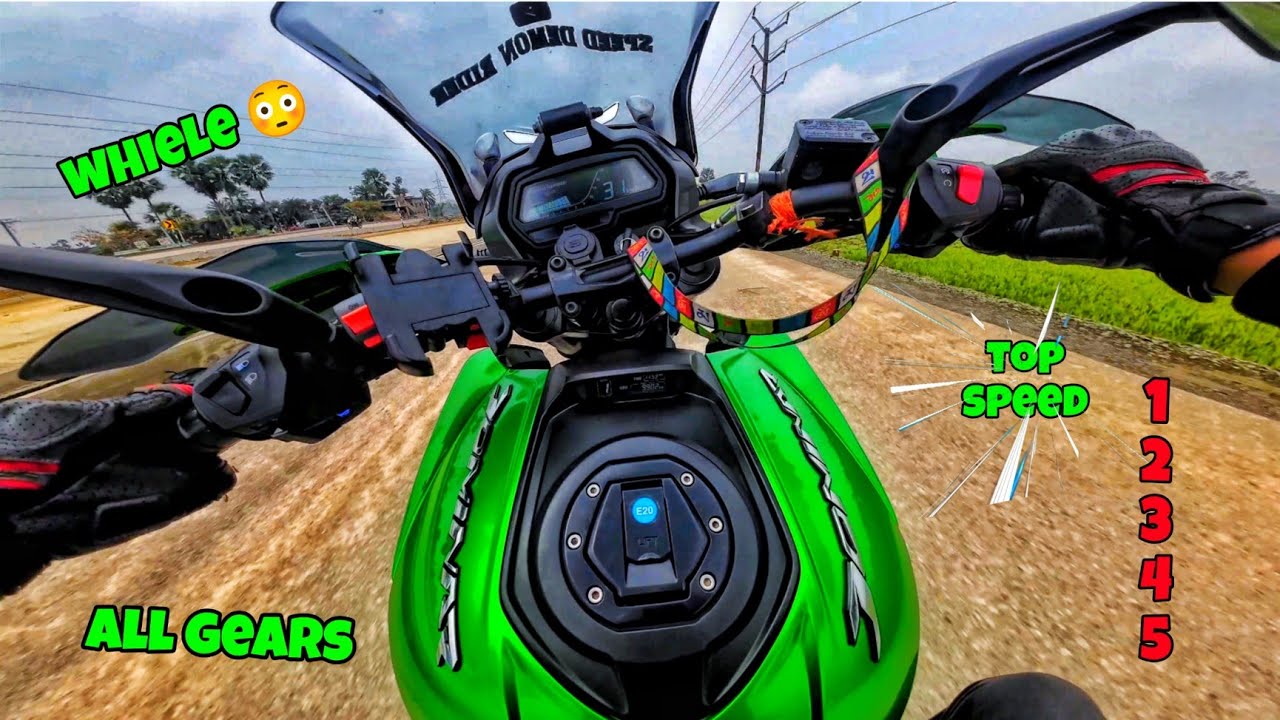 dominar 400 all gears top speed || monster bike 🚀💀 || all gears top ...