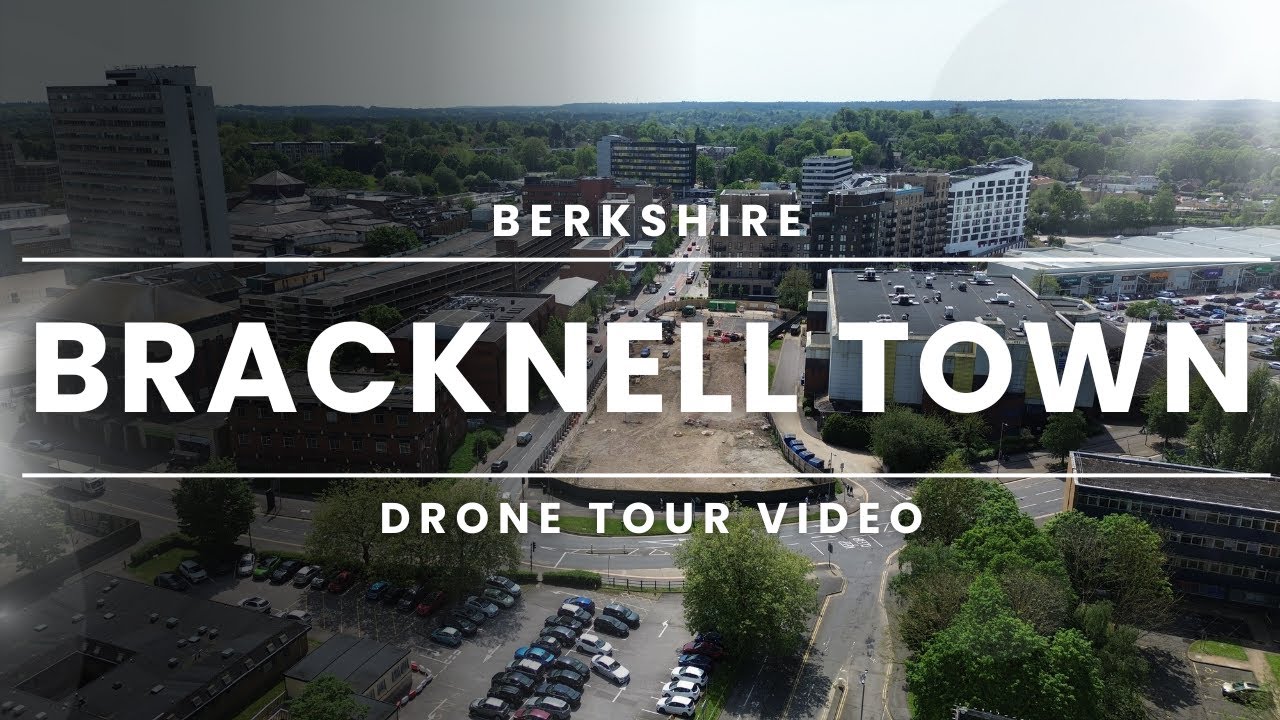 UK 🇬🇧 | Bracknell Town, Berkshire | Breathtaking 4K Drone Tour - YouTube