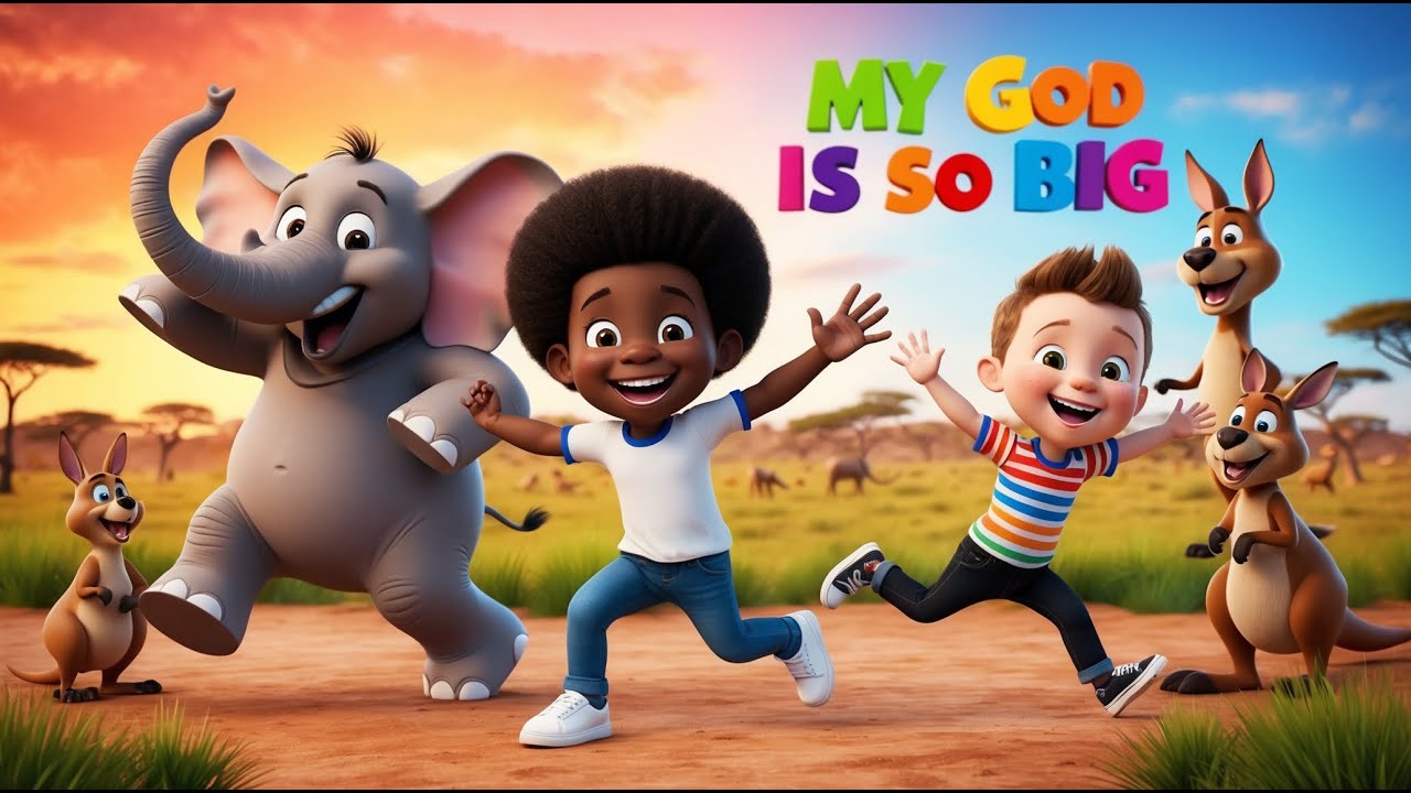 My God Is So Big | Fun Christian Kids Song with Motions & Actions ...