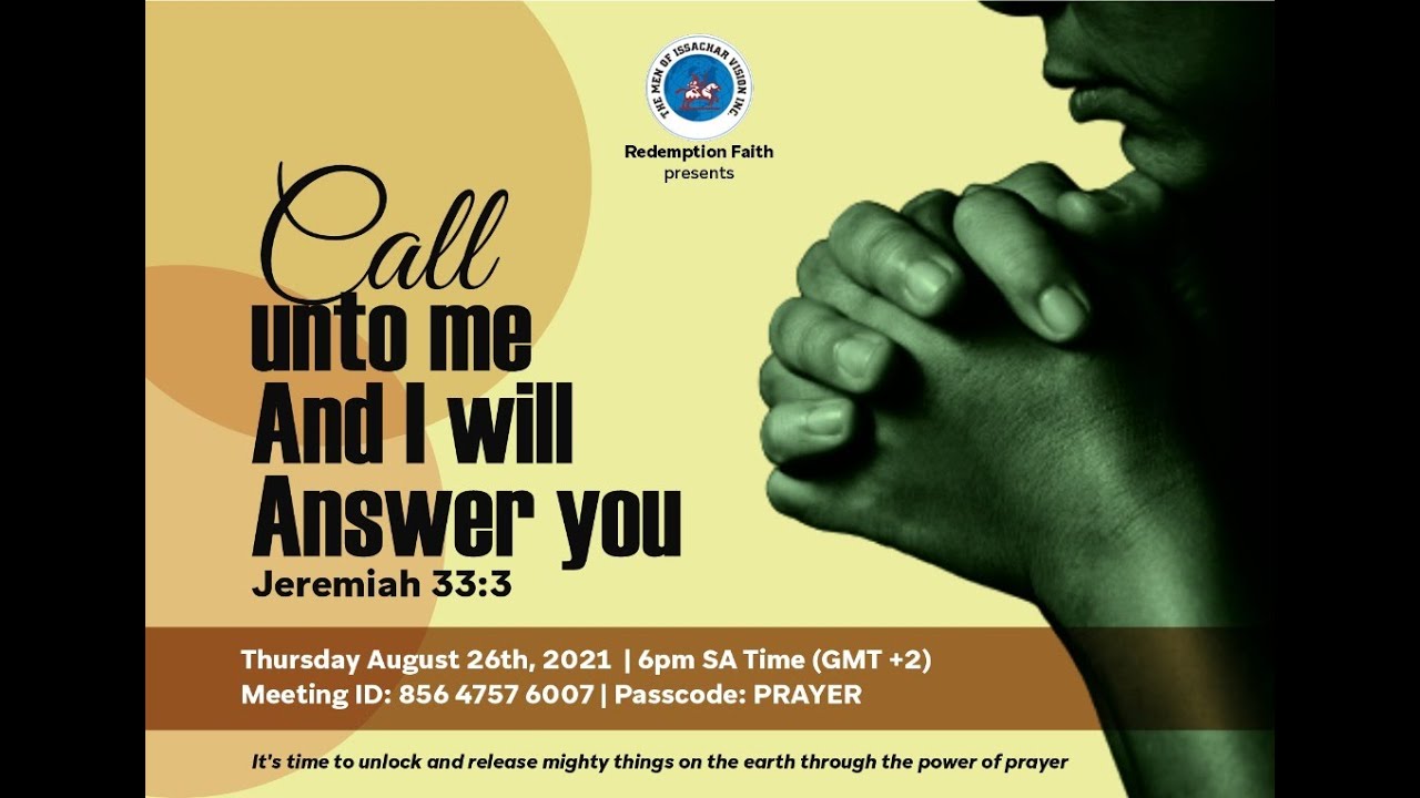 Call unto Me RFCF - YouTube