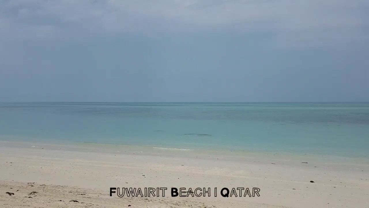 One perfect day at Fuwairit Beach | Qatar - YouTube