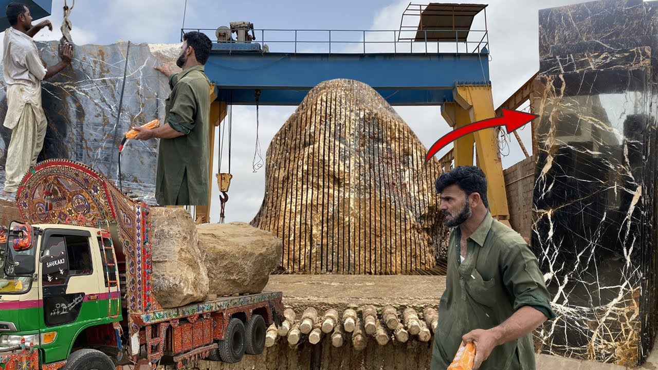 5 Amazing Factory Steps: How to Build Kitchen Top and Tabletop Stone ...