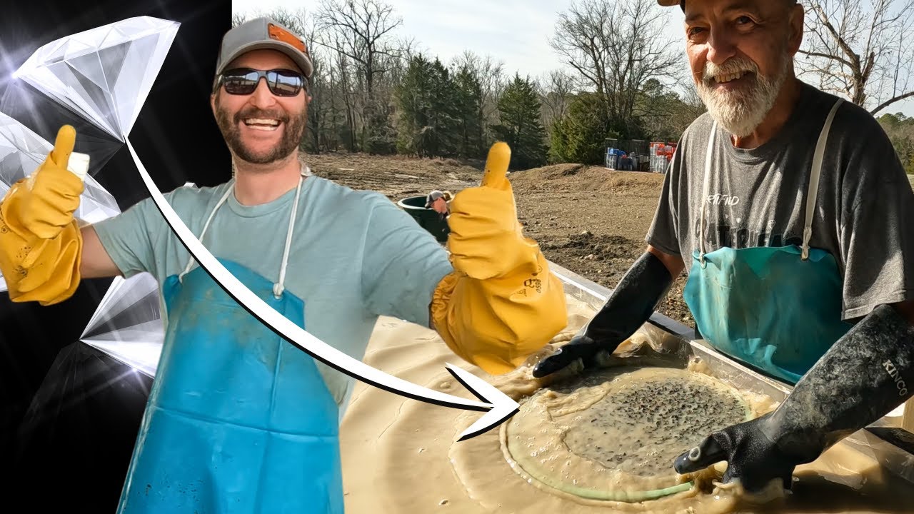 SARUCA MASTERS! Crater of Diamonds State Park - DIAMOND MINING! - YouTube