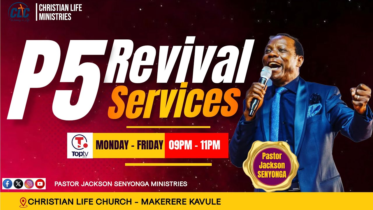 P5 TUESDAY NIGHT SERVICE 28TH JANUARY 2025 WITH PASTOR JACKSON SENYONGA ...